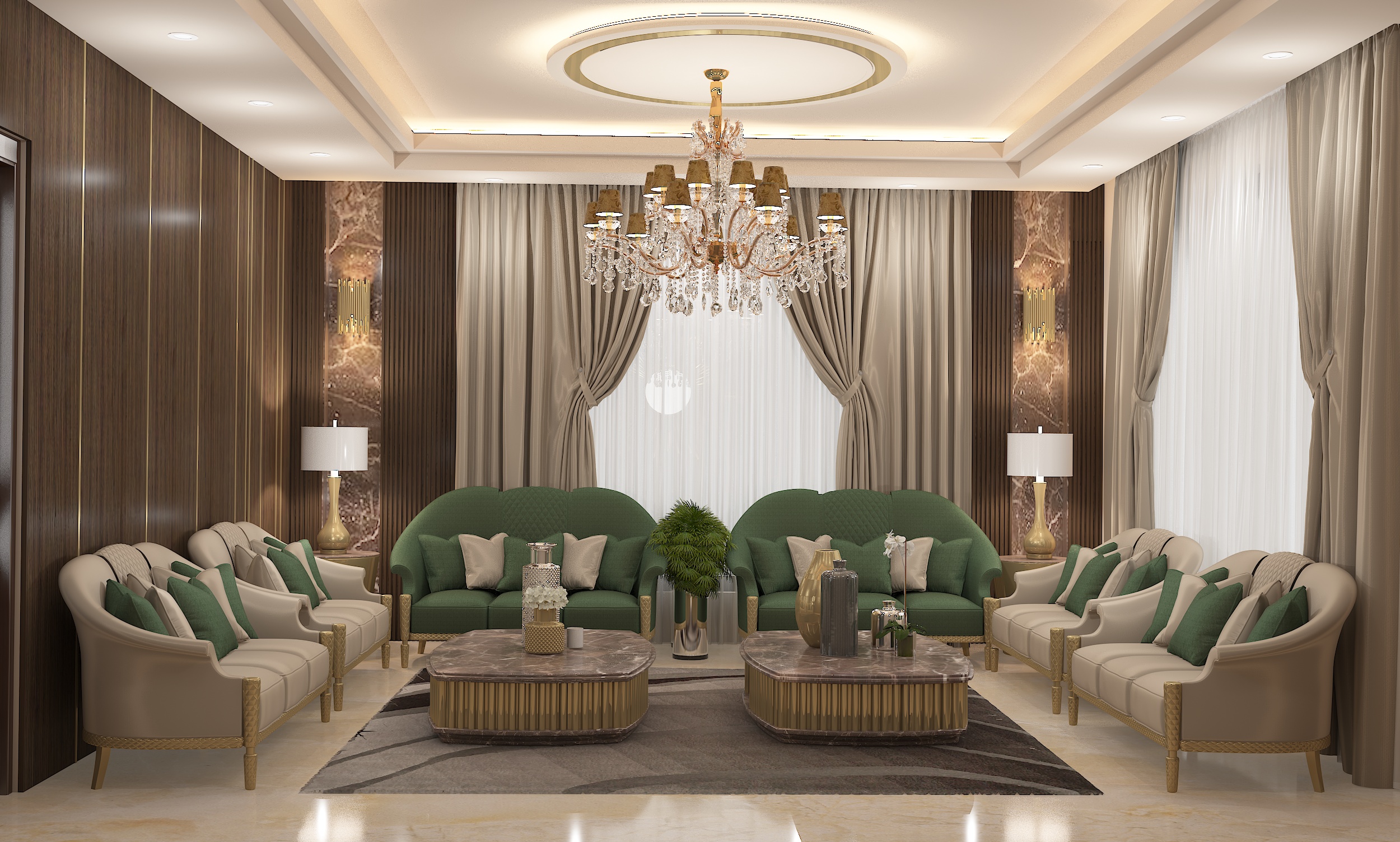 Hall room designing - Home Resolution Pvt Ltd